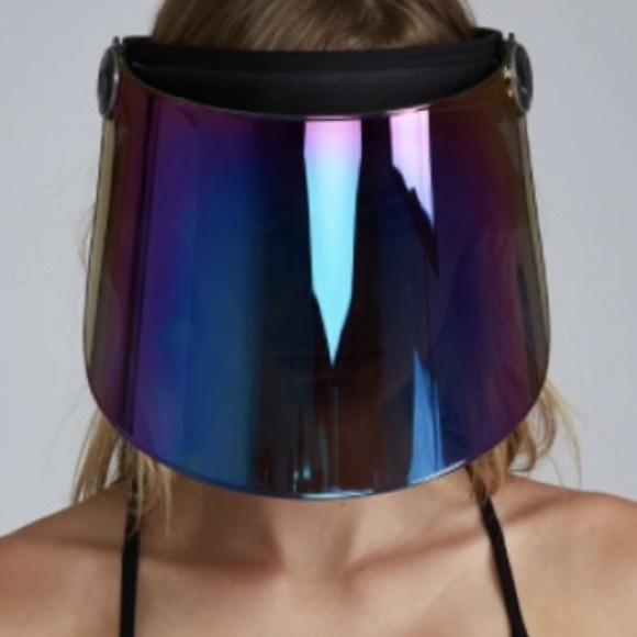 Noli | Accessories | Noli Iridescent Full Face Sun Protection Shield ...